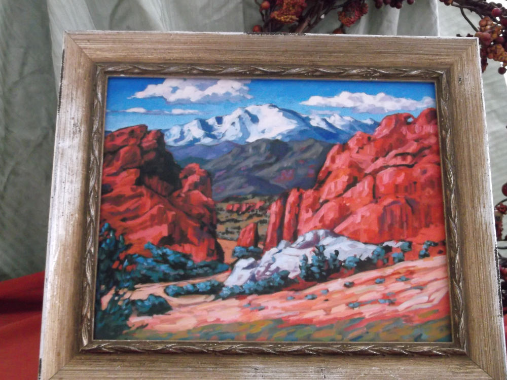 Colorado Red-Rocks Formation - Fine Giclee Print - Free Shipping! | www ...