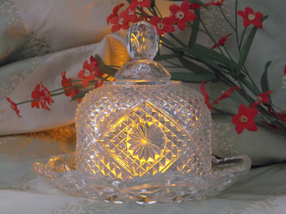 Vtg. Butter Dish & Dome -- by Avon -- Free Shipping! | www.home ...