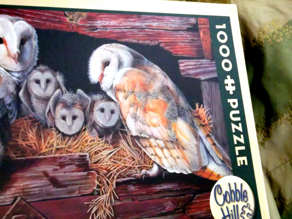 New Jigsaw Puzzle - Barn Owls - Free Shipping! | www.home-treasures.com